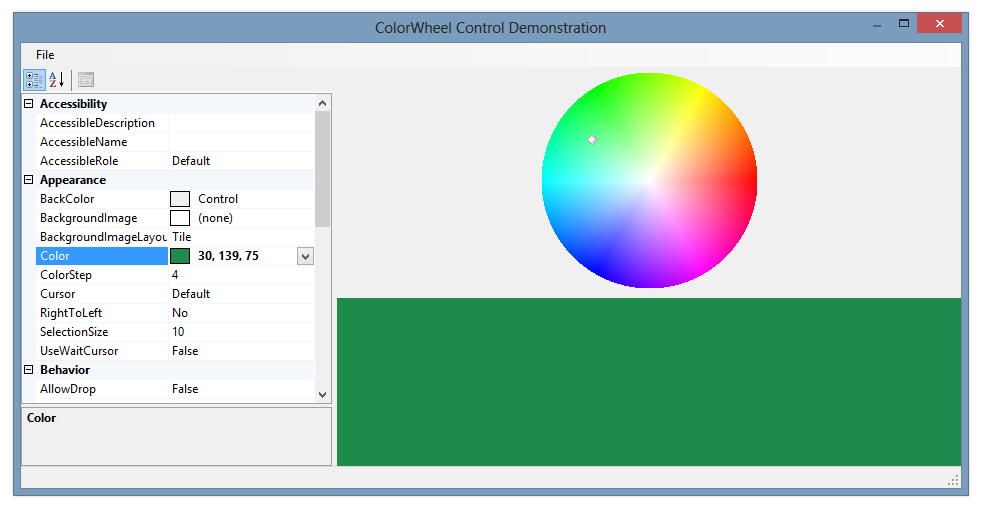 Colorpicker Controls For Windows Forms Articles And Information On C And Net Development
