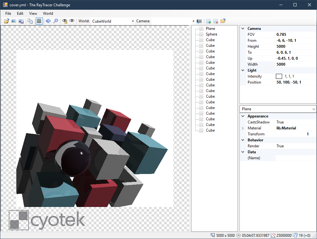 Book Review: The Ray Tracer Challenge - Articles and information on C# ...