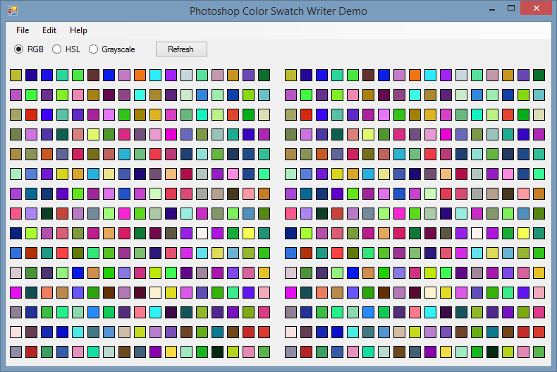 Writing Photoshop Color Swatch (aco) files using C# - Articles and ...
