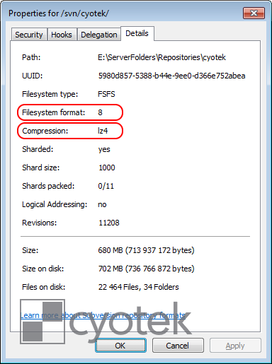 Upgrading A Svn Repository Using Visualsvn Server Articles And Information On C And Net