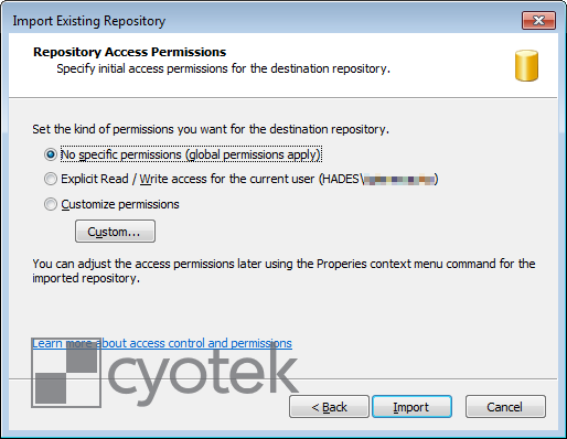 Upgrading A Svn Repository Using Visualsvn Server Articles And Information On C And Net