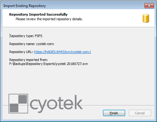 Upgrading a SVN repository using VisualSVN Server - Articles and information on C# and .NET ...