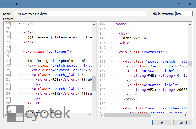 Palette Editor 1.6; in and out - Articles and information on Cyotek's ...