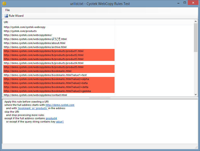 WebCopy 2.0 - Rules and Query Strings - Articles and information on ...